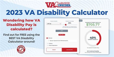 Va Disability Calculator 2025 Chart Warren Bond