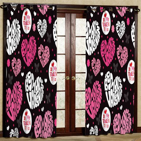 قیمت و خرید پرده مدل طرح دار قلبی مخمل پانچی کد 2221 سایز 140x280 سانتی متر