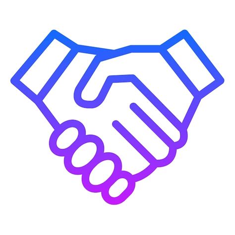 Premium Vector Handshake Icon Premium Vector Handshake Icon