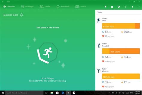 fitbit uwp windows 10 app available on hololens winbuzzer
