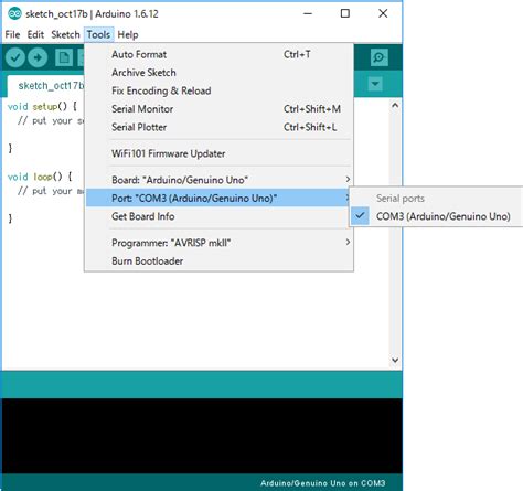 Select Com Port Arduino Port Com6 Clipart Large Size Png Image Pikpng