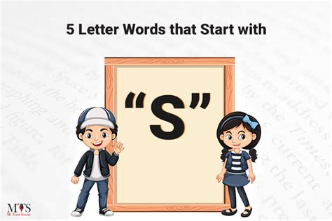Letter Words Starting With S