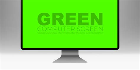 그린 스크린 크로마키 컴퓨터 모니터 벡터 장치 모형 그림 0명에 대한 스톡 벡터 아트 및 기타 이미지 0명 Lcd 감시 Istock