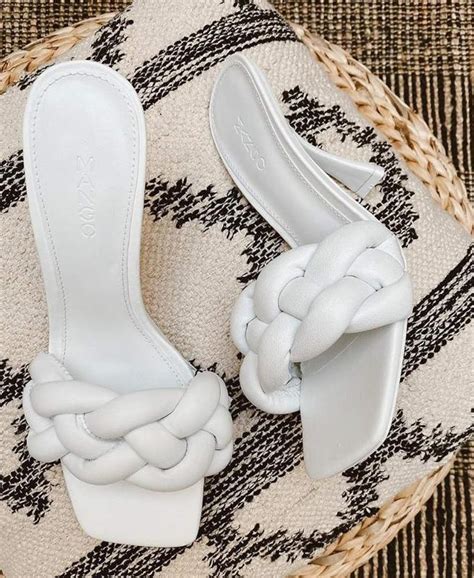 Ексклюзивні шкіряні шльопанці Mango — ціна 2940 грн у каталозі Босоніжки Купити жіночі речі за