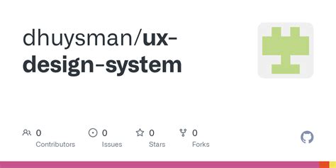 Github Dhuysman Ux Design System