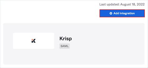 Set Up Krisp SSO With OKTA Krisp Help