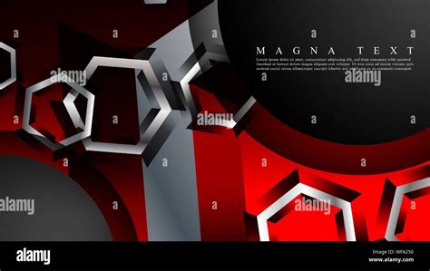 Abstract Vector Background With Hexagon Overlapping Pattern Vector Illustration For Any