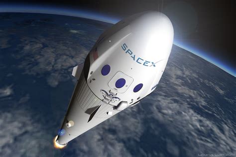 Spacex Lança Com Sucesso Falcon 9