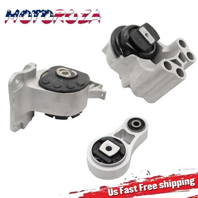 Engine Motor And Trans Mount 3pcs Set For 10 12 Ford Fusion07 12 Lincoln