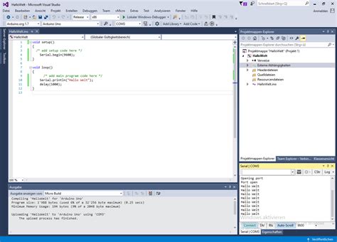 Visual Micro Arduino Simulator Limohub