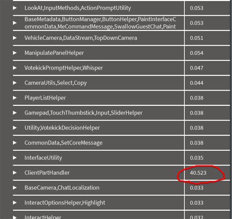 memory listing in developer console does not sort properly when requested engine bugs