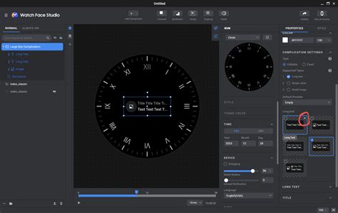 GUIDE How To Change Font Size And Color And Select Layout Watch Face Studio Samsung