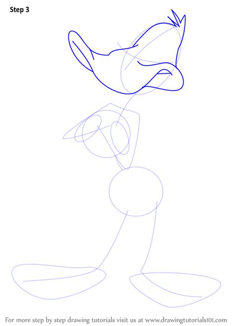 How To Draw Daffy Duck Daffy Duck Step By Step Drawingtutorials Com