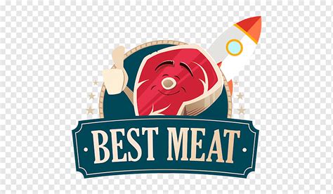 로고 육류 시장 정육점 고기 레이블 로고 로열티 Png Pngwing