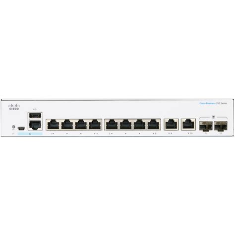 Cisco Cbs250 8t E 2g 8 Port Smart Switch Elationtek