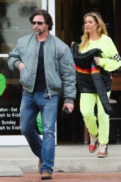 Denise Richards And Aaron Phypers Shopping At An Optical Store In