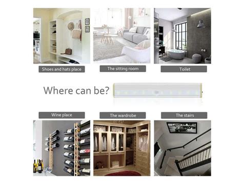 3 Pack 10 Led Motion Sensor Stick On Light Bars Gadget Hacks 3 Pack 10 Led Motion Sensor Stick On Light Bars Gadget Hacks