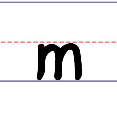 How To Write A Lowercase M