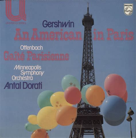 George Gershwin An American In Paris Gaité Parisienne White Label