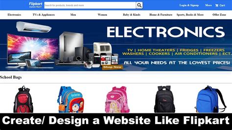 12 How To Develop Design A Site Like Flipkart How To Create Website With Html And Css Top