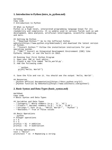 Chatgptonpython Pdf Python Programming Language Data Type