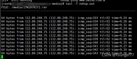 Linux 服务器断开连接程序继续执行连服务器断电续跑 Csdn博客