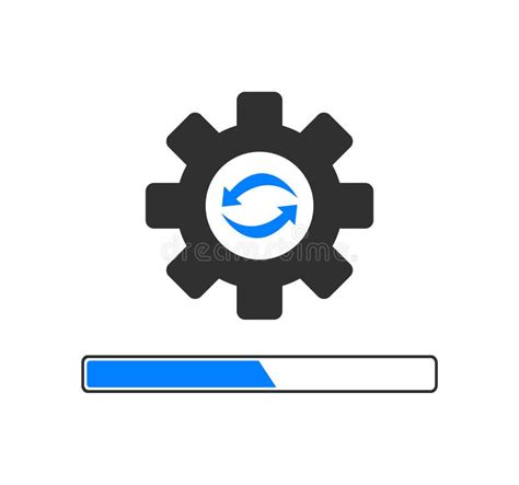 “更新应用程序进度”图标 软件图标 升级 库存例证 插画 包括有 成功 增长 计算机 概念 查出 164771788