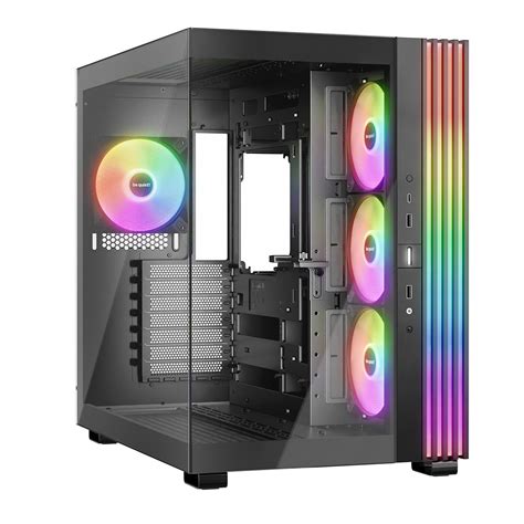 Be Quiet Light Base 600 Lx Black Pc Case Stunning Panoramic View