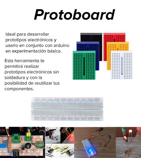 Protoboard 1660 Puntos Tablero Zy 204 Conectores Banana Pcb Tecneu
