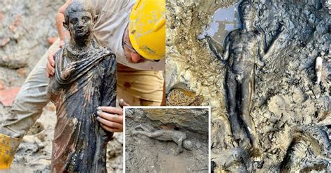 အီတလီမှာ နှစ်ပေါင်း ၂၃၀၀ သက်တမ်းရှိ ရှေး‌ဟောင်း ကြေးရုပ်တုတွေကို ရှာဖ