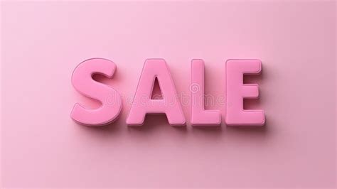 Pink Sale Texto Sobre Fundo Pastoso Para Publicidade Promocional E