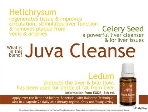 Juva Cleanse Young Living Essential Oils Essential Oil Cures Essential Oils Herbs