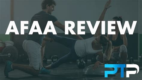 Afaa Personal Trainer Certification Review Breakdown