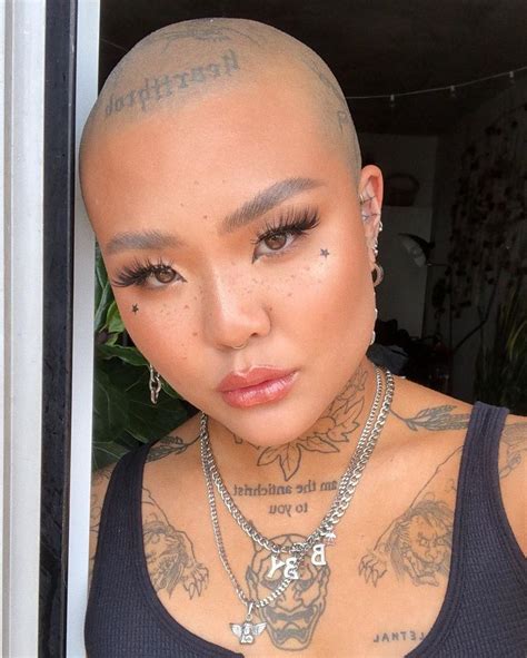 Mei Pang On Instagram “ur Local Egghead” Shaved Head Women Shaved