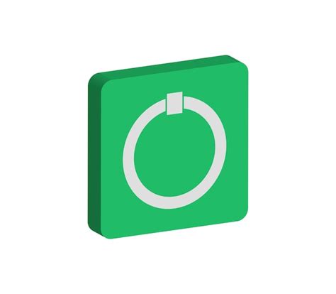 Premium Vector Power Button