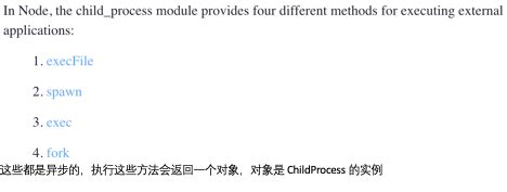 nodejs中 spawn forkexecexecFile的区别 hh 博客园