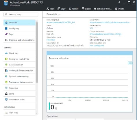 Create And Connect To An Azure Sql Database Sqlservercentral