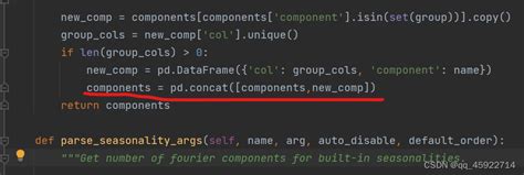 关于prophet的二三事 错误1（futurewarning The Frameappend Method Is Deprecated