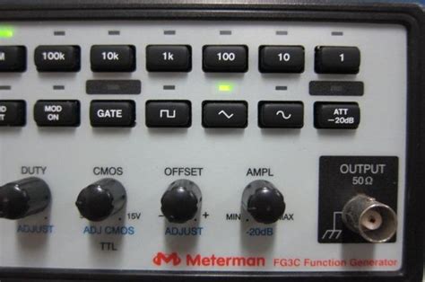 Ez Fg 7005c 5mhz Sweep Function Generator With Frequency Counter Or Wavetek Meterman Fg3c