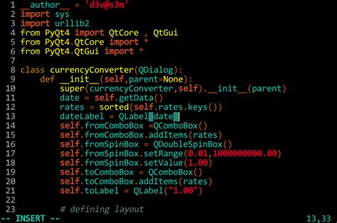 Improving The Syntax Highlighting In Vimgvim ~ Unix Roots