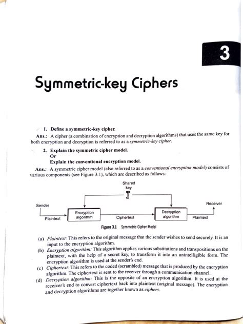 module 3 secure communication 2024 pdf cipher encryption