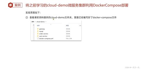 34、dockercompose部署微服务docker Compose 部署微服务 Gateway链接docker网络问题 Csdn博客