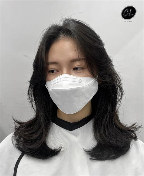 김다미 중단발 미디움 레이어드컷 Cs컬펌 네이버 블로그