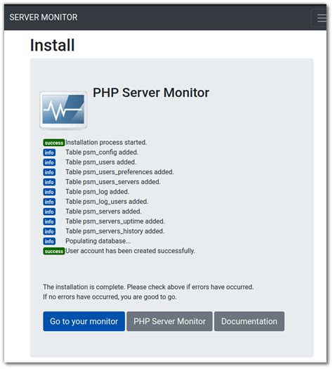 deploying phpservermon with docker programster s blog
