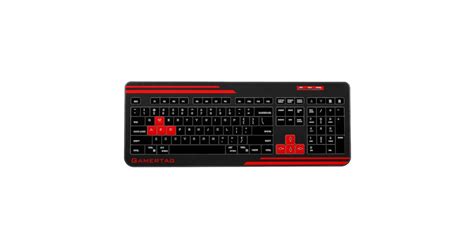 Gamer Red Wireless Keyboard Zazzle