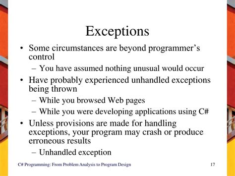 Ppt Debugging And Handling Exceptions Powerpoint Presentation Free Download Id5633723
