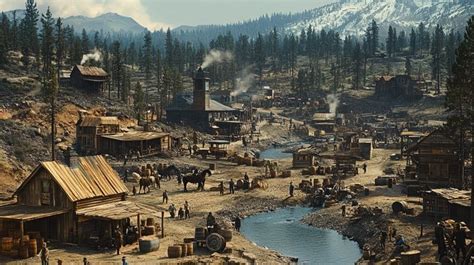 Free Historic Mining Town Image Download At Stockcake