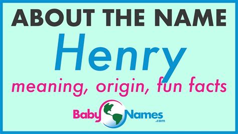 Understanding The Spiritual Meaning Of The Name Henry Spiritual Meaning