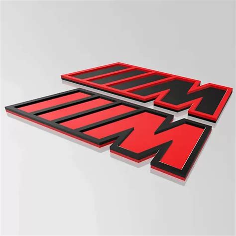 Bmw M 3d Badge Custom Fender Badges Emblem For Bmw Models