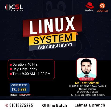 Csltraining Rhcsa Redhat Centos Linux System Csl Training